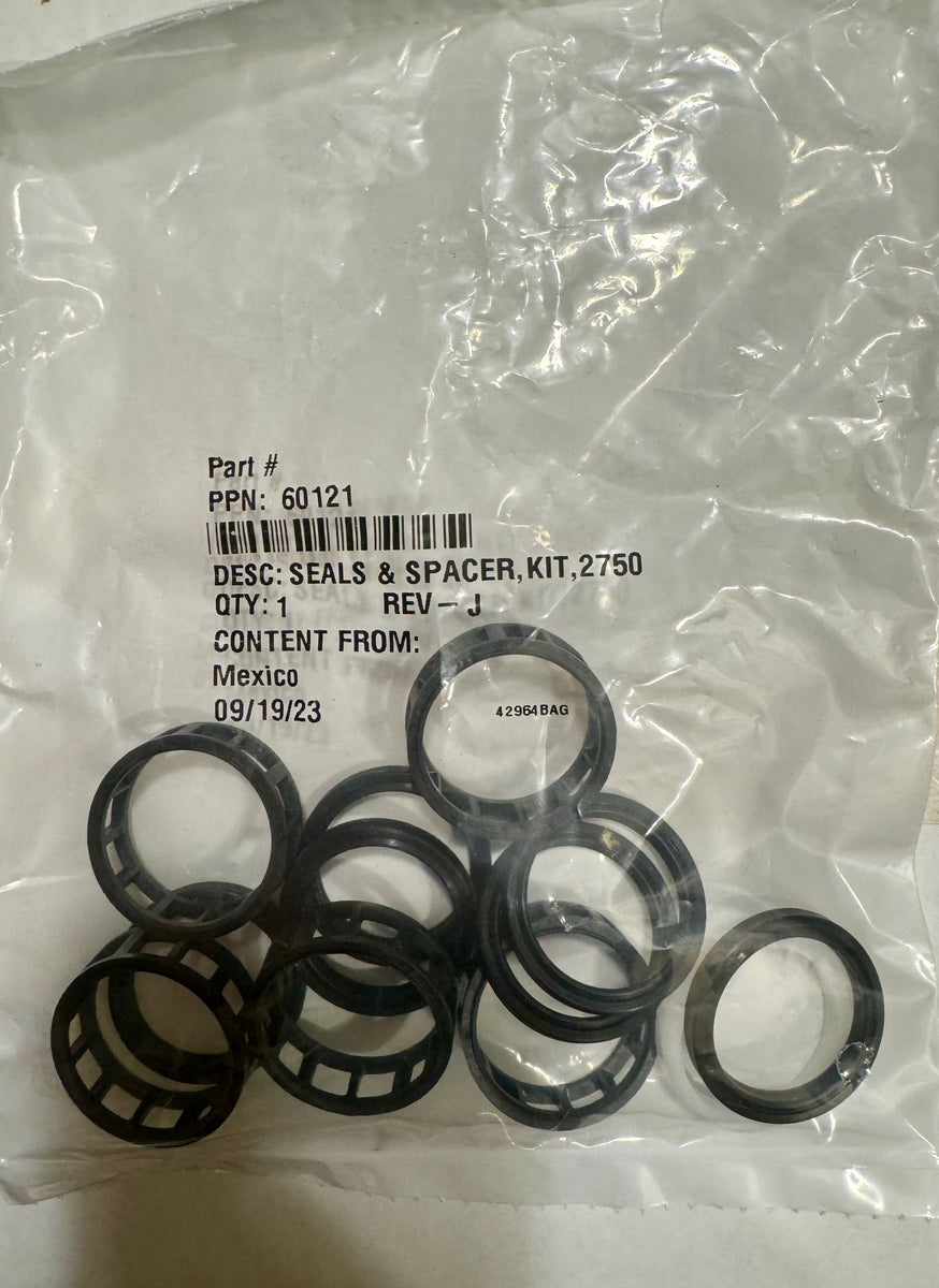 60121 Fleck Seal & Spacer Kit 2510/2750/Upper 2900 – Canadian Water ...