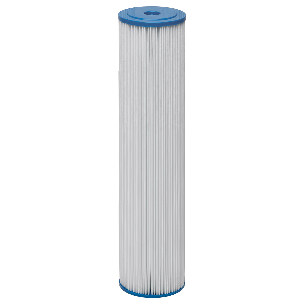 Big Blue 1 micron pleated 4.5x20" sediment filter AquaFlow – Canadian ...