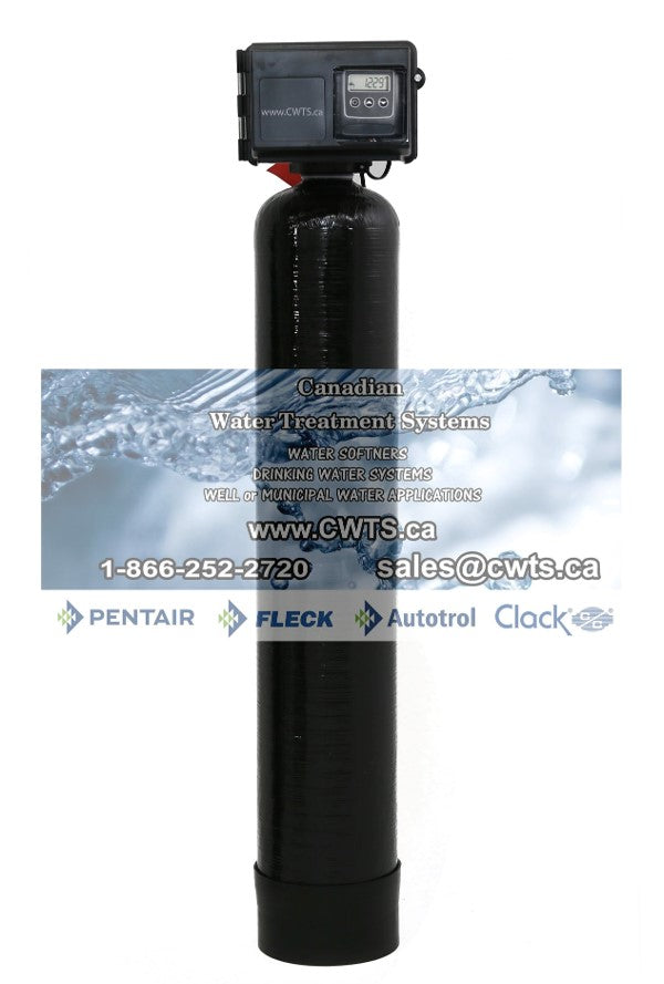 WHOLE HOUSE Fleck 2510 AIO IRON, MANGANESE and SULPHUR FILTER ( 1.0, 1 ...