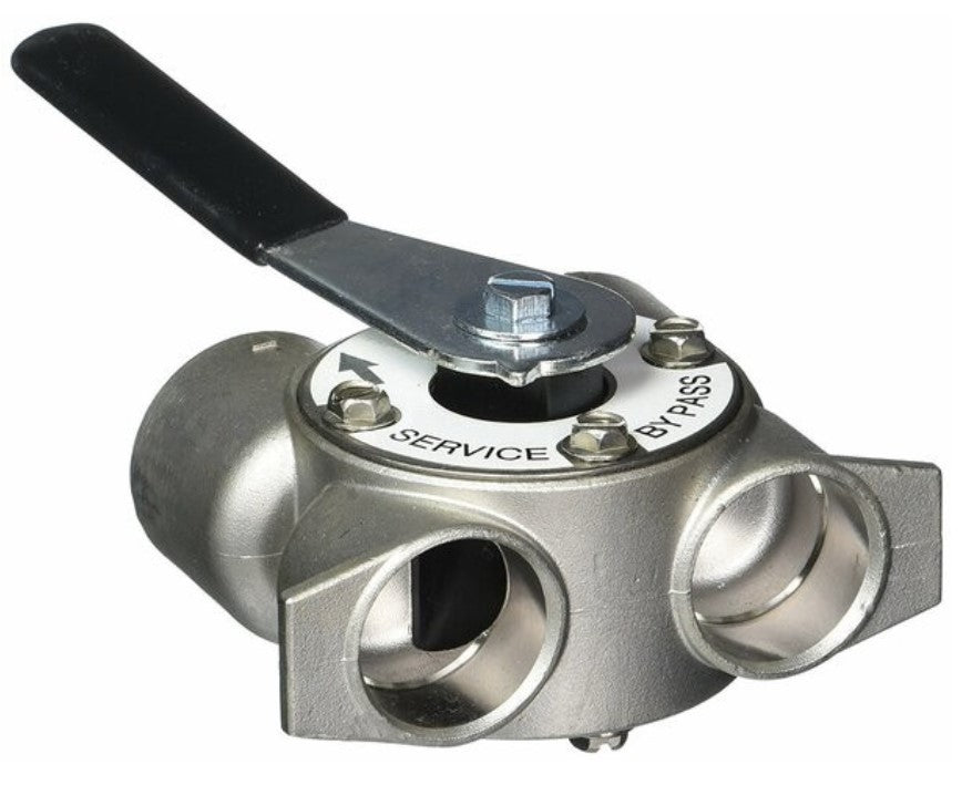 Fleck 60041SS 1" Bypass Valve, Stainless – Canadian Water Treatment Systems