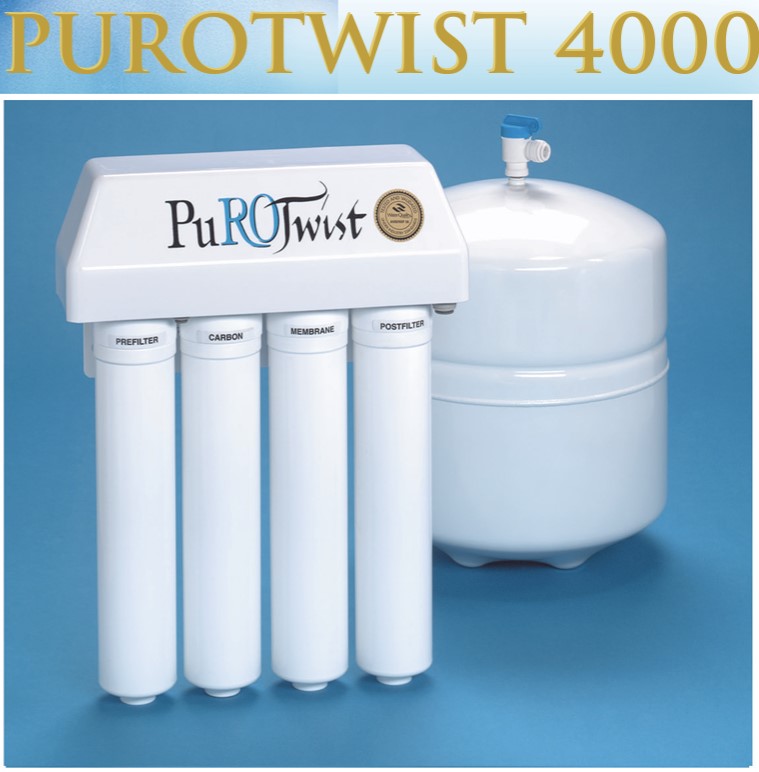 PuROTwist 4 stage Reverse Osmosis system PT-4000 – Canadian Water ...