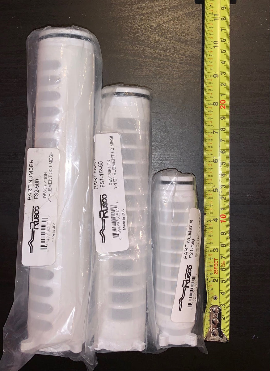 Rusco Spin-Down Polyester Filter Screens – Canadian Water Treatment Systems